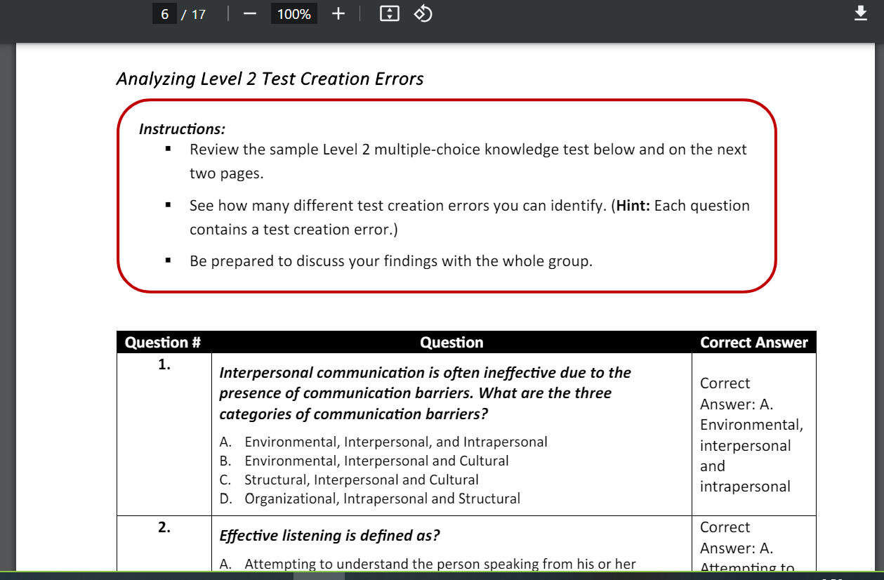 Creating Level 2 Quizzes and Tests That Actually Measure Something | 学び ...